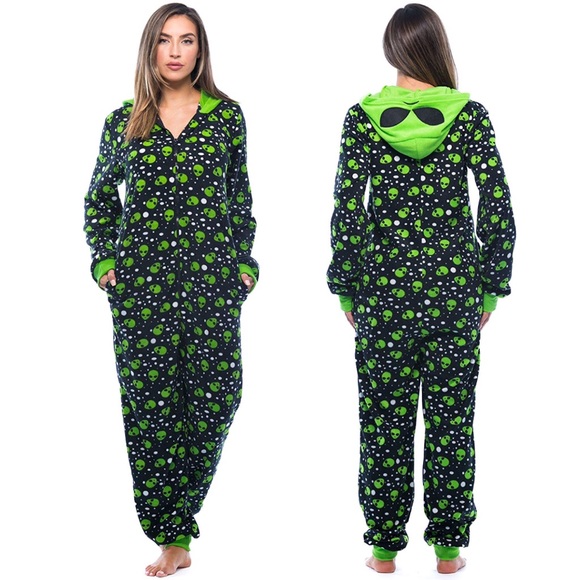 Urban Outfitters | Pants | Festival Unisex Space Alien Adult Hooded ...